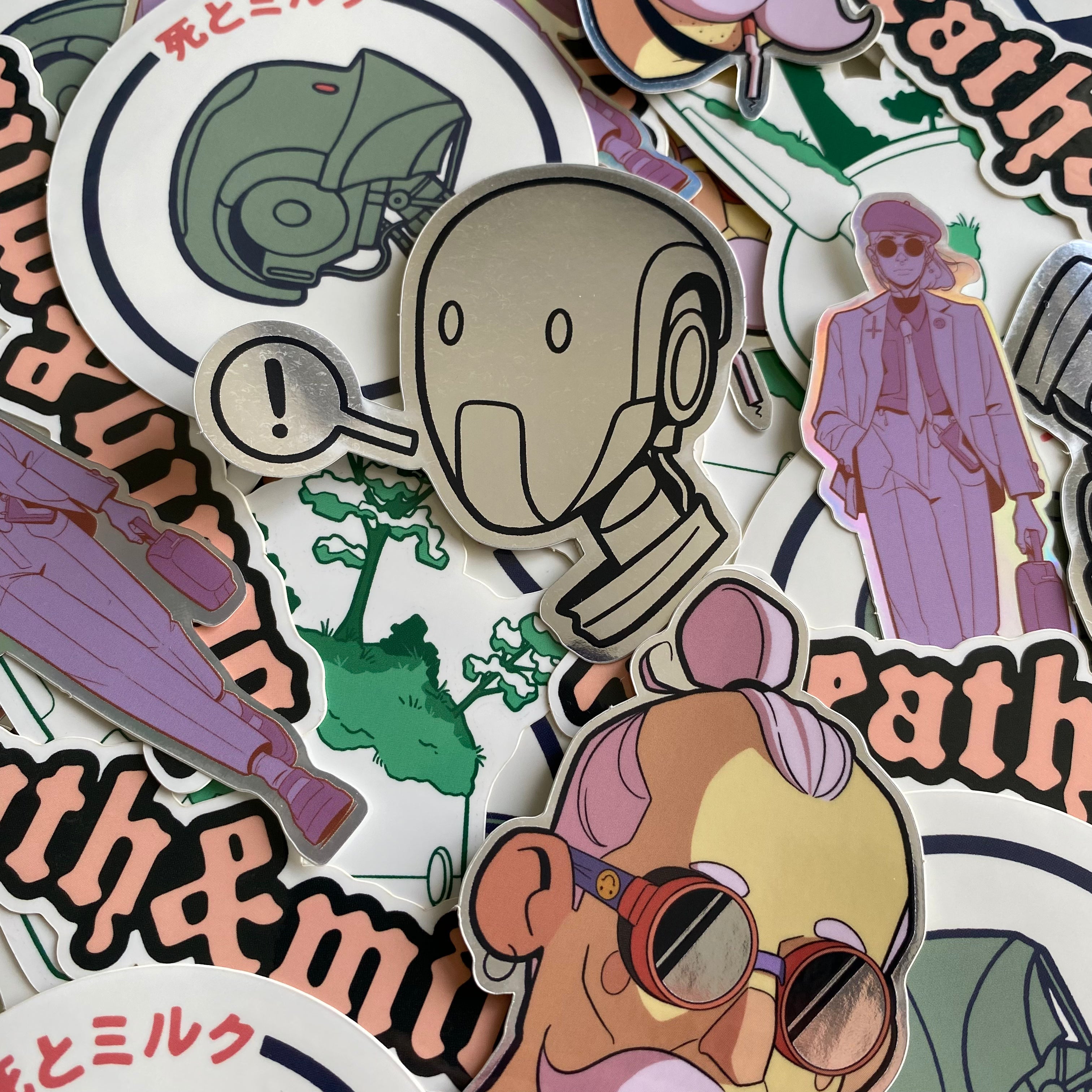 D&M Sticker Pack #2 – DEATH & MILK