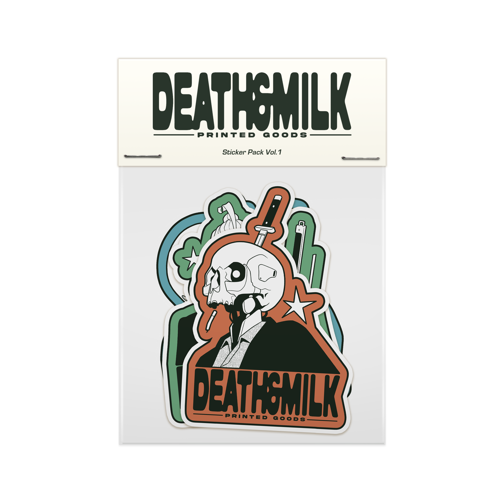 Sticker Pack Vol. 1 – DEATH & MILK